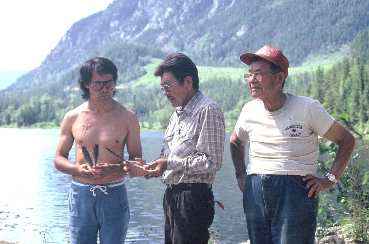 Surveying the damage from last year’s wildfire at Humamilt and Momich ...