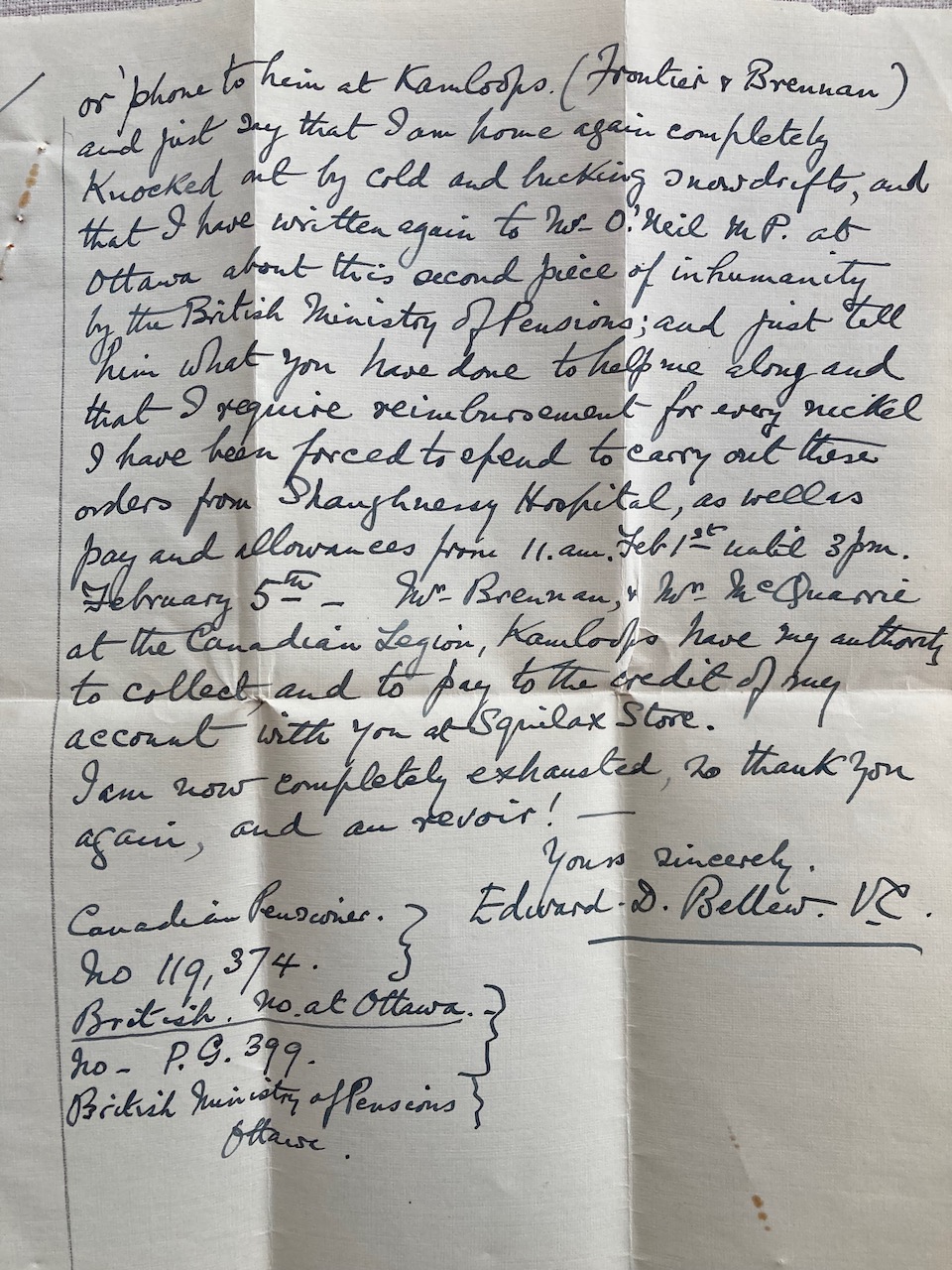 80-year-old Squilax Post Office papers reveal historical gems - Shuswap ...