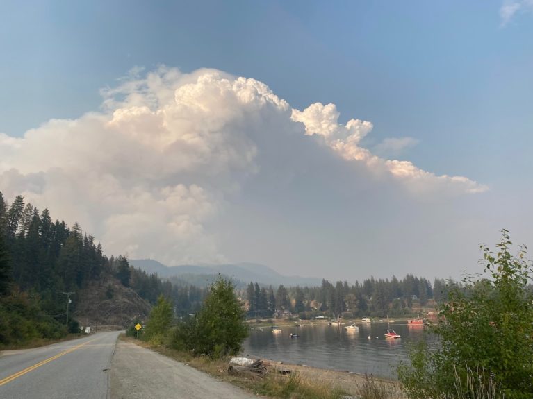 North Shuswap firestorm 2023 - Shuswap Passion