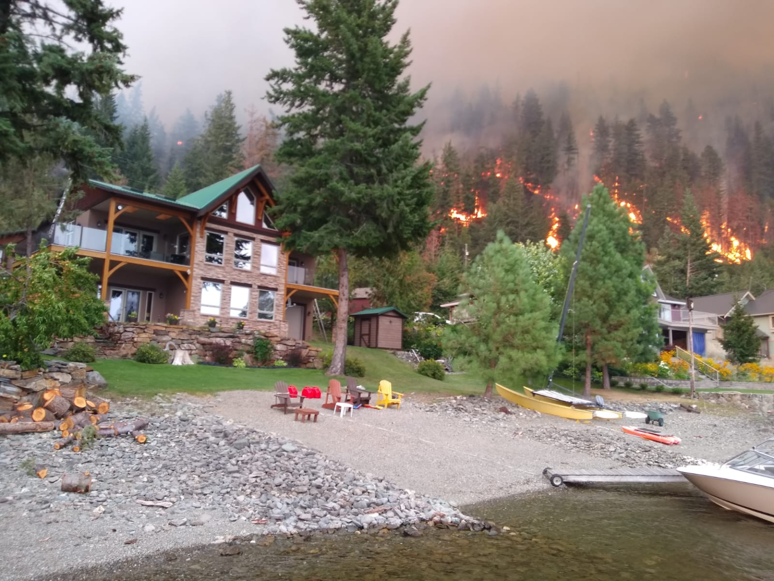 Shuswap Firestorm – the early days - Shuswap Passion